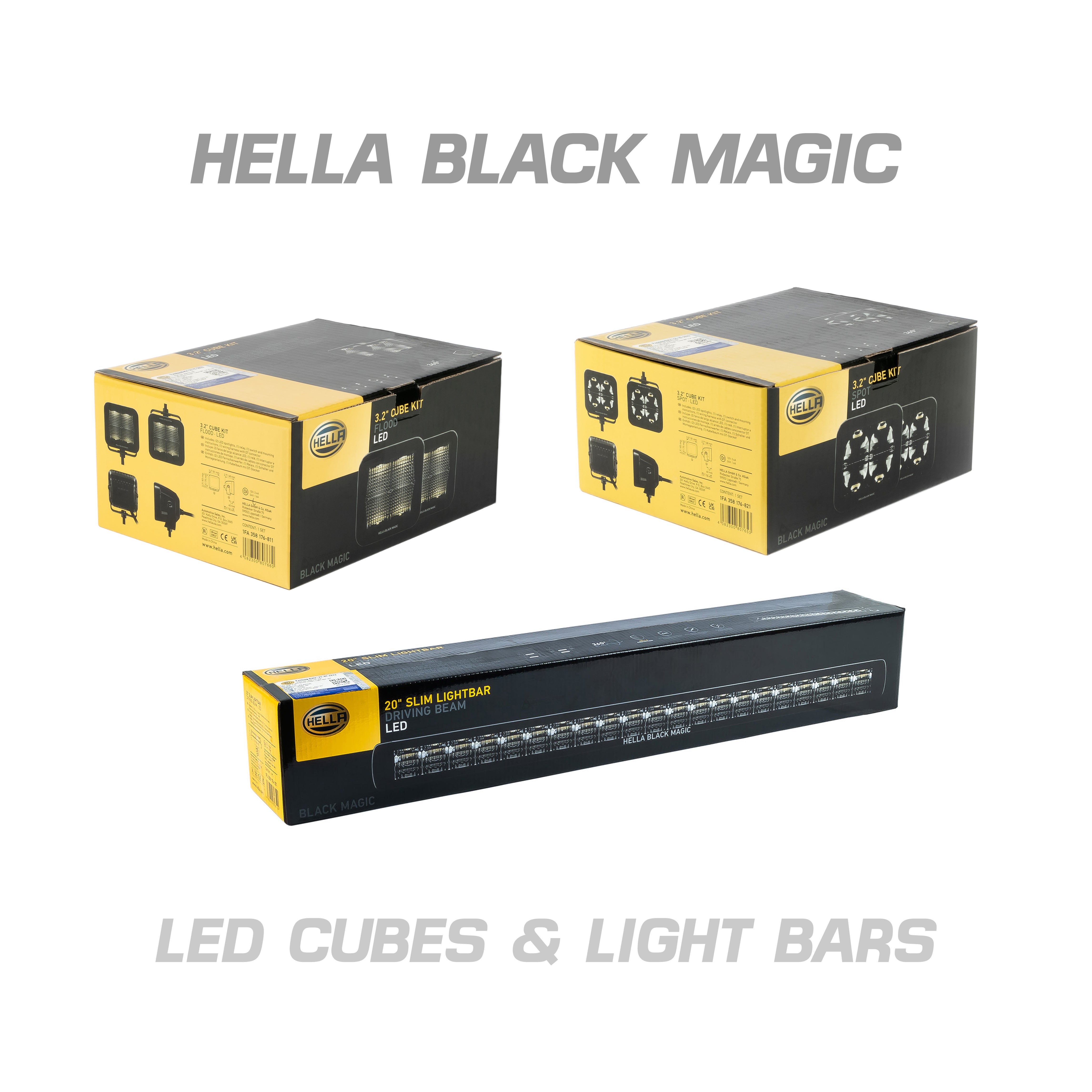 HELLA BLACK MAGIC LED LIGHTS – Discoverer Automotive